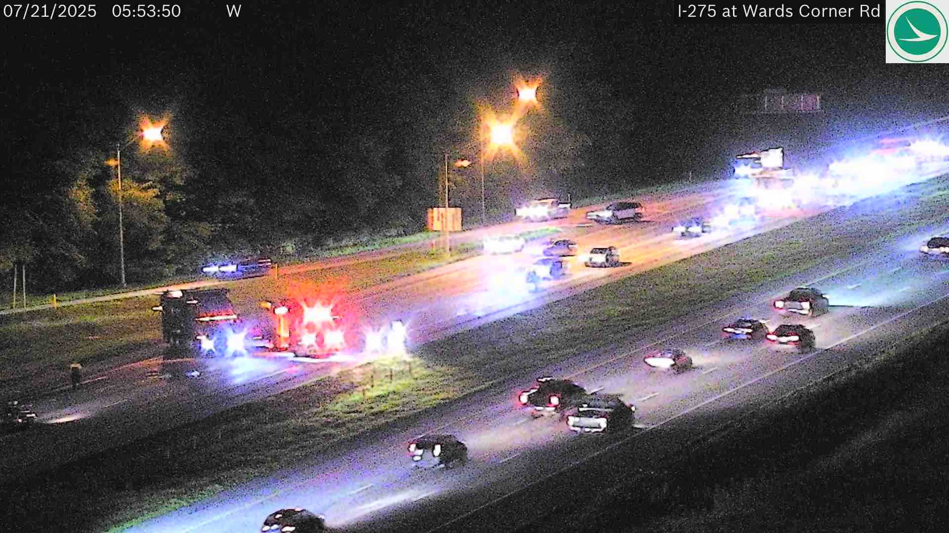 Lanes open after multi-vehicle crash on I-275 in Miami Township