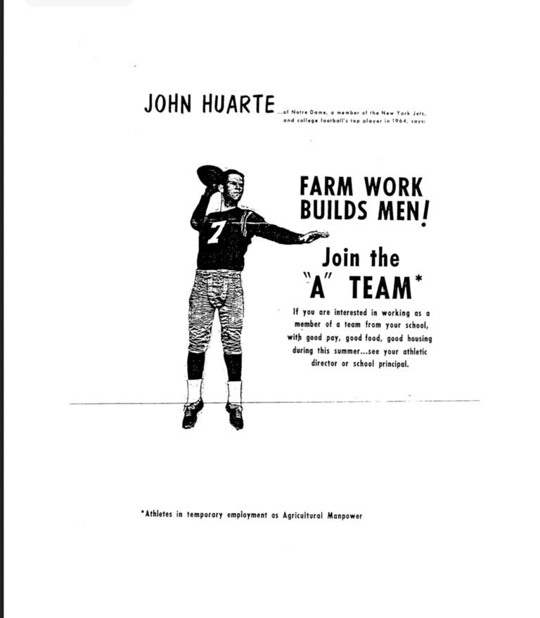 In 1965, the government tried replacing migrant workers with high ...