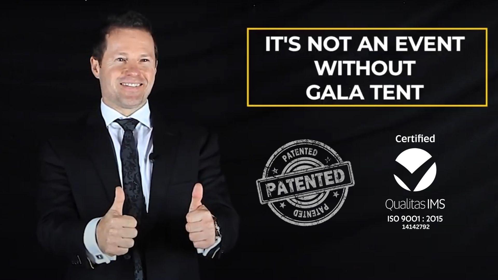Quality stamped and rewarded: Gala Tent’s new product launch and ISO ...