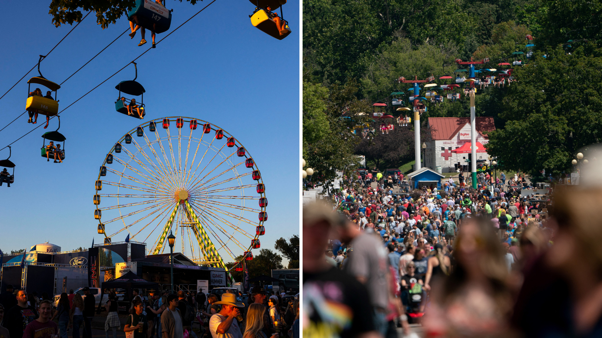 We went to the Iowa State Fair and the Minnesota State Fair to compare ...