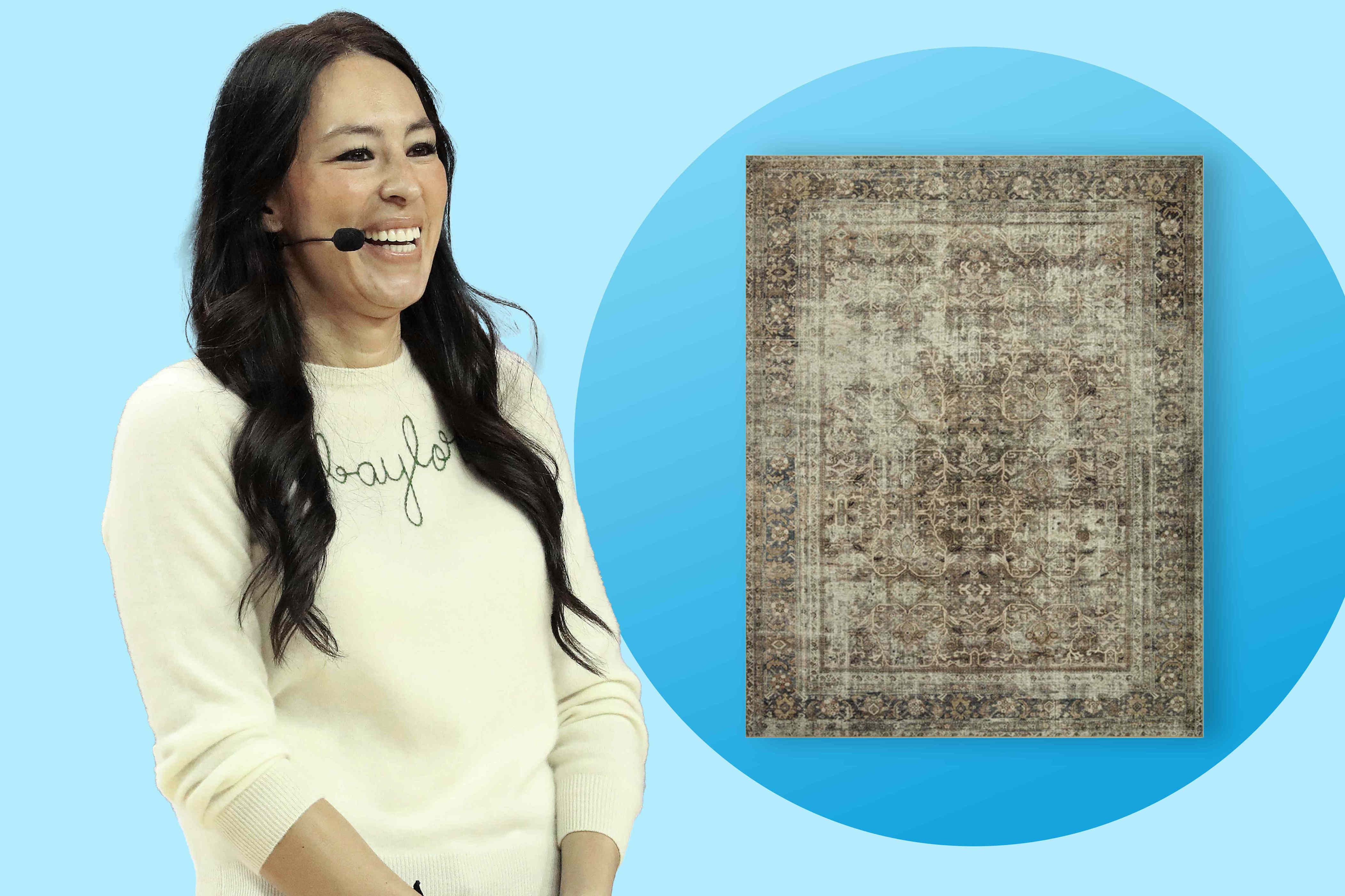 Joanna Gaines' Plush Area Rug Hides Stains and Pet Hair Like a Pro — and It's 41% Off