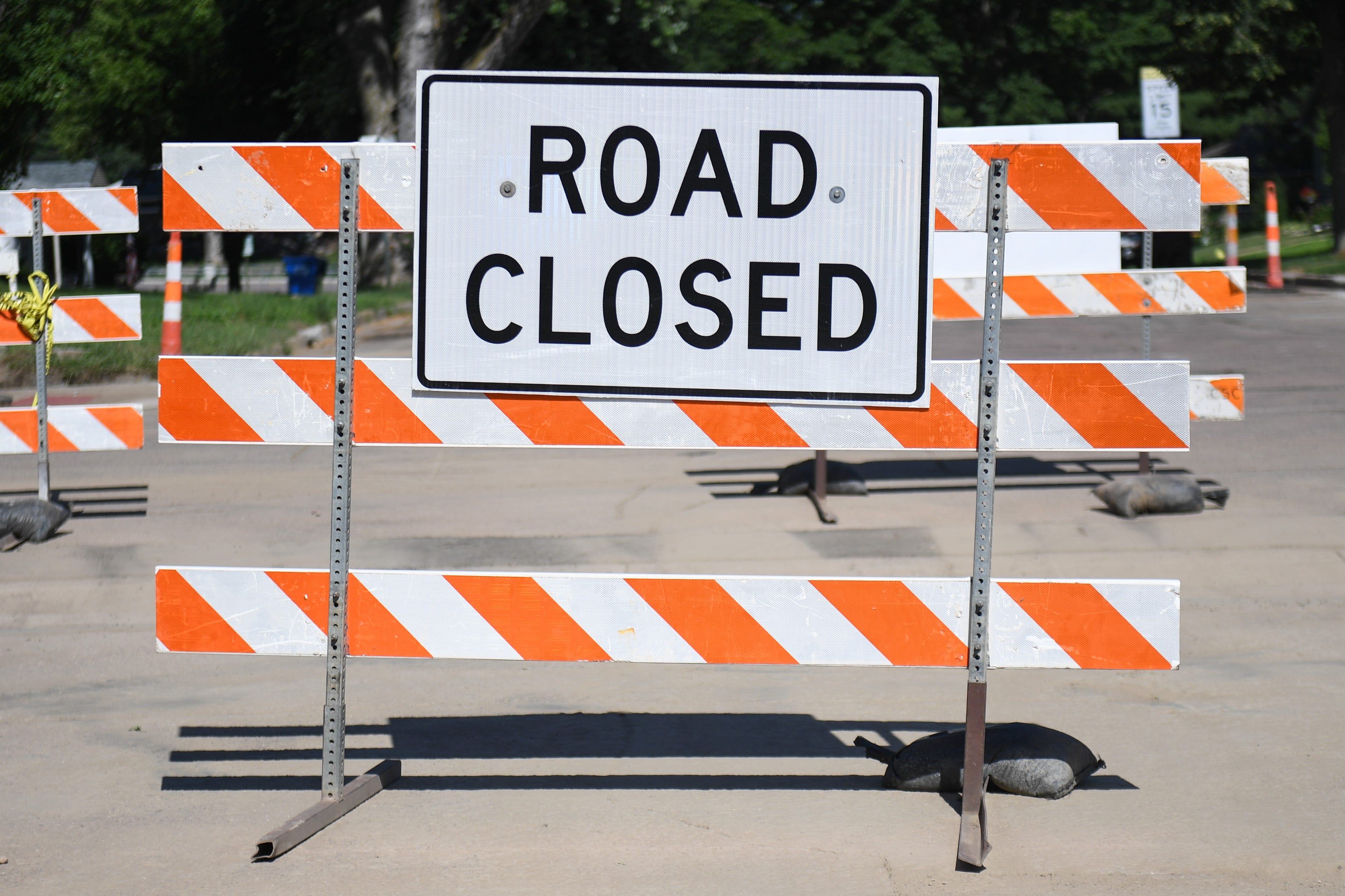 Here's where road construction is going on in Sioux Falls this week