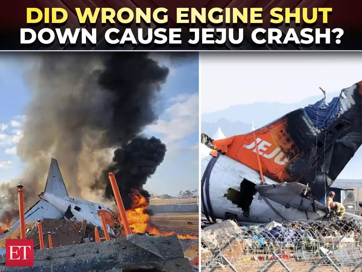 Did pilots shut off wrong engine? Jeju Air Crash probe raises ...
