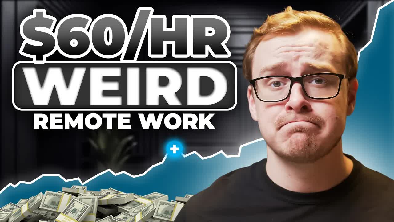 7 Weird Work From Home Job That Pays $60/hr