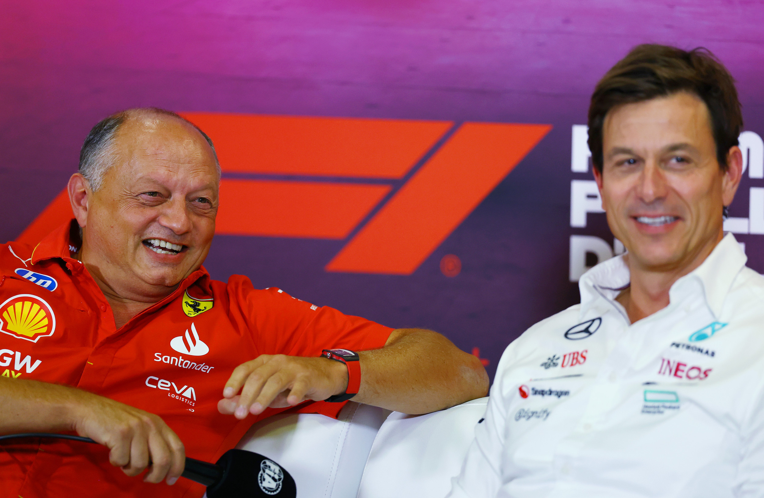 Toto Wolff Makes Strong Ferrari Statement Amid Fred Vasseur Rumors
