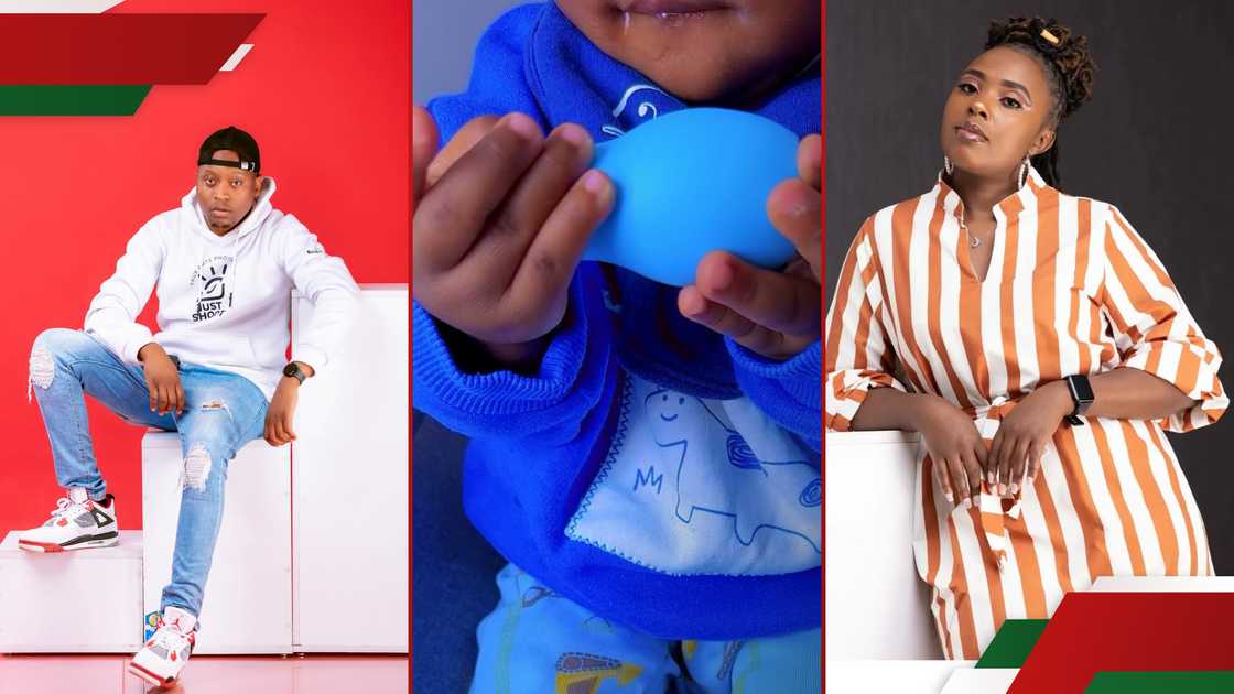 Baba Talisha's wife shows off cute son's face for first time, fans ...