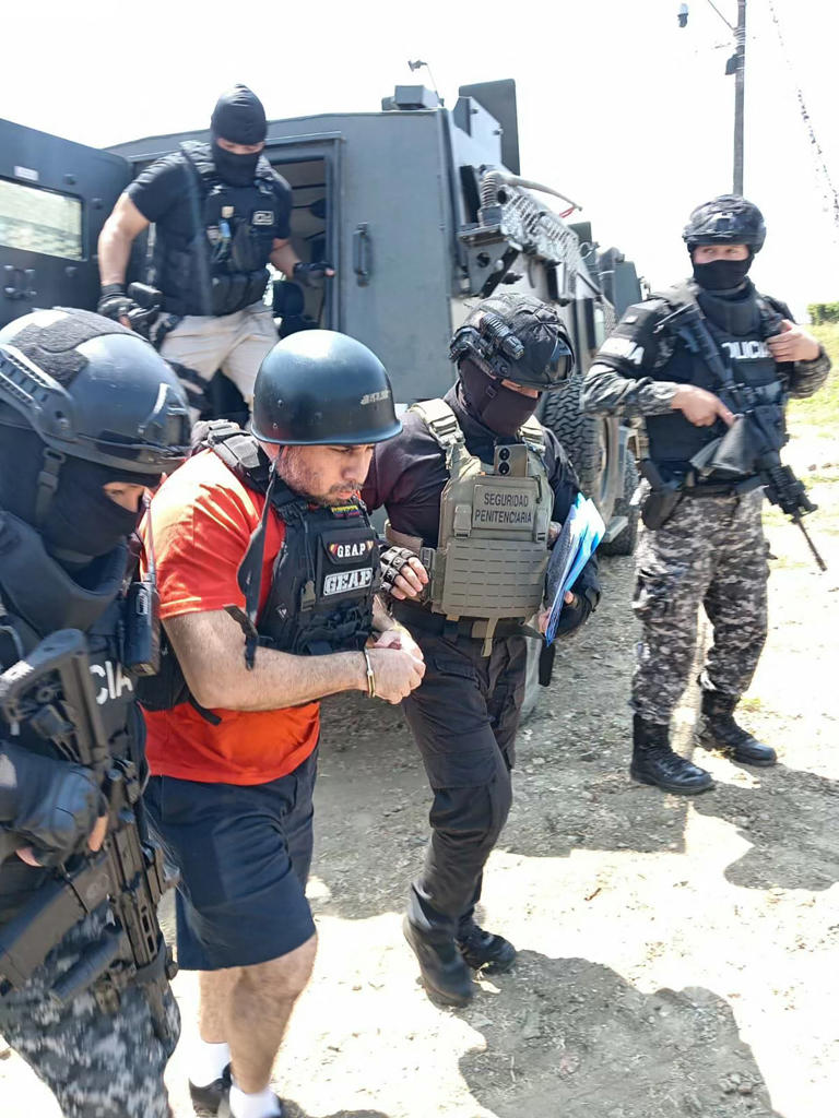 Ecuador’s most notorious drug lord taken to U.S., plans to plead not guilty