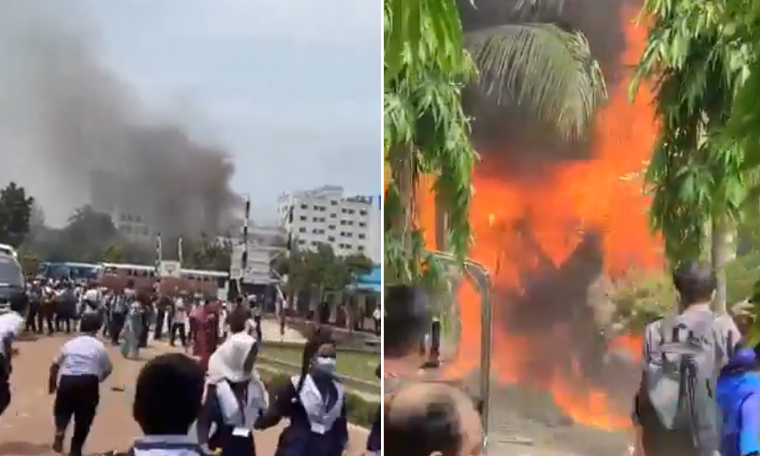 At least 16 dead after fighter jet crashes into school