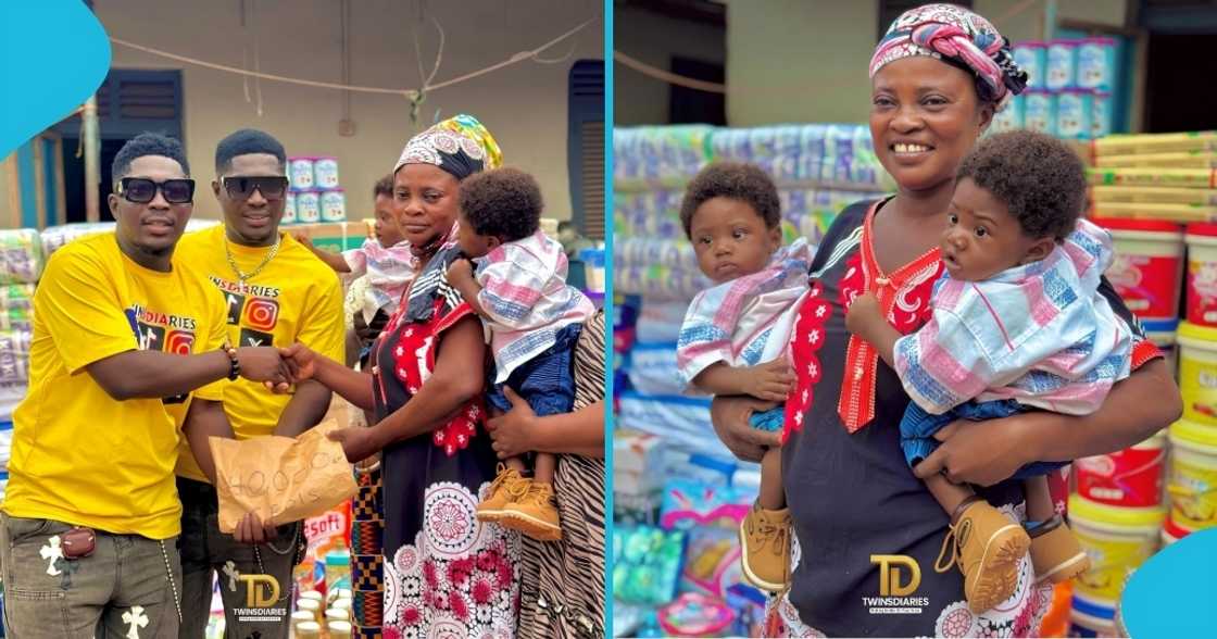 Ghanaian teachers donate items to twin babies who lost their mum during ...