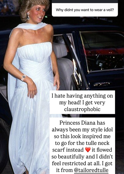 Irish influencer Jessie Willis' chic wedding look was inspired by ...