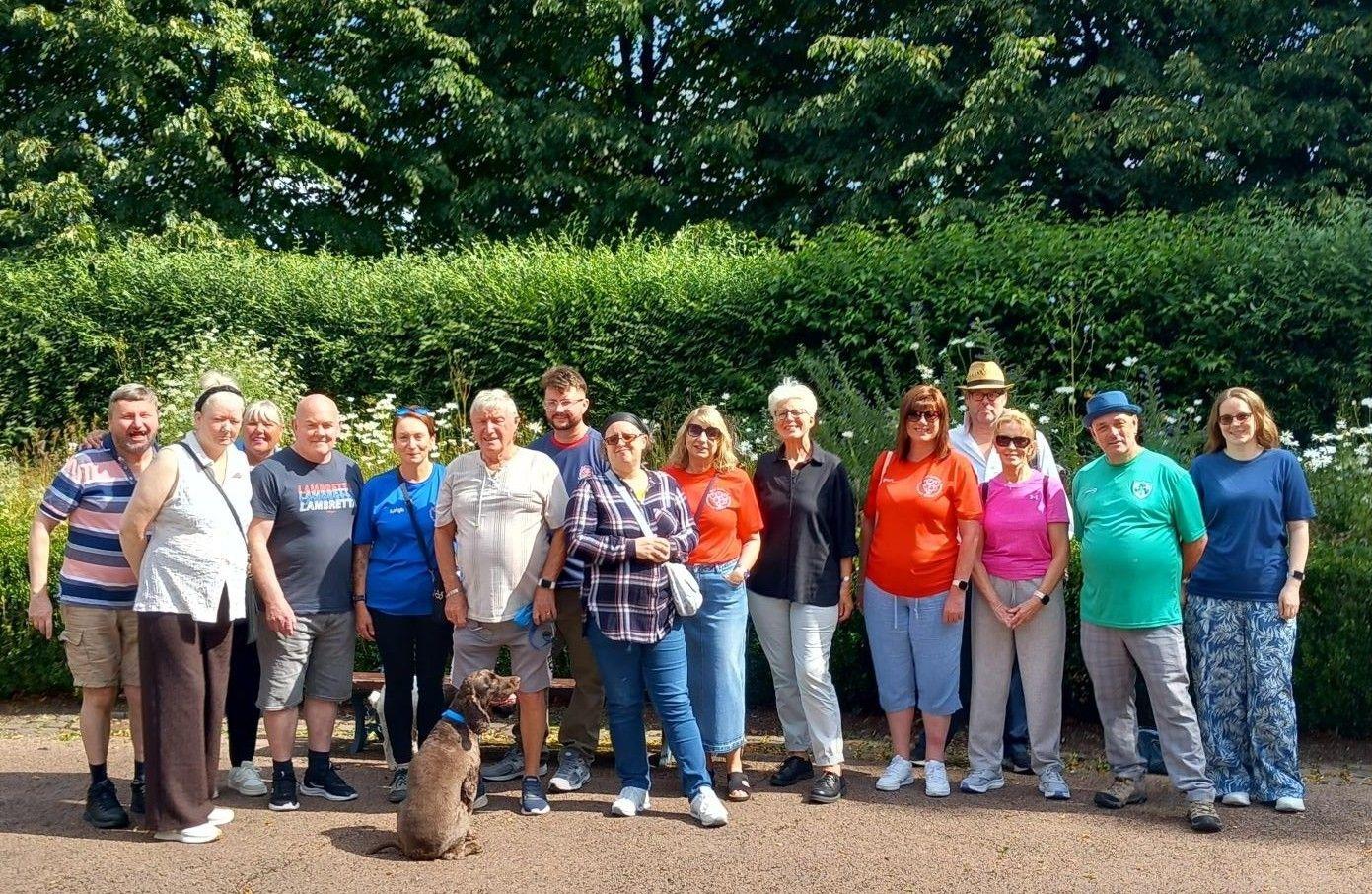 Red Balloons members walking towards better mental health with Banks ...