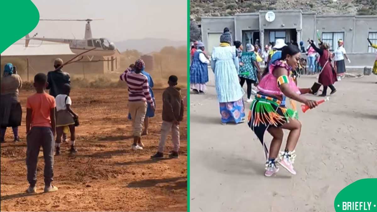 A heartwarming video of a lavish Limpopo initiation celebration went viral