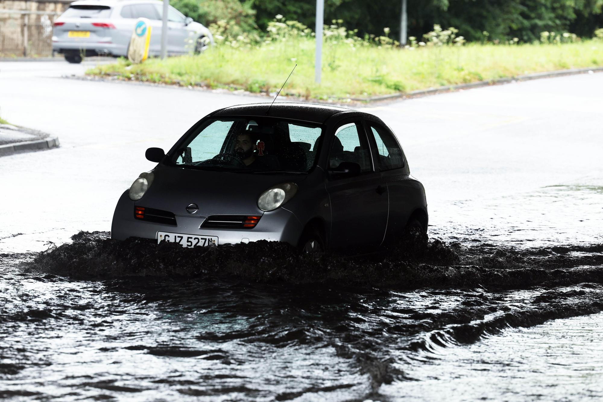 Flooding in parts of Northern Ireland after bursts of heavy rainfall ...