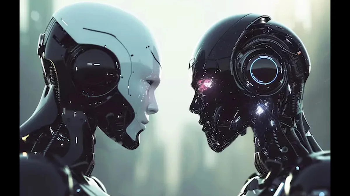 AI robots welcome IEM students