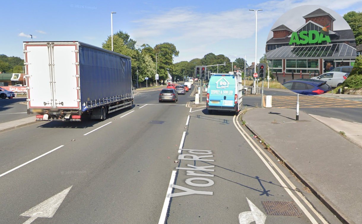 York Road roadworks: Leeds route set for four week lane closure outside ...