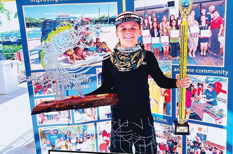 Reese Walker: Youngest winner in Dolphin Days Fishing Tourney