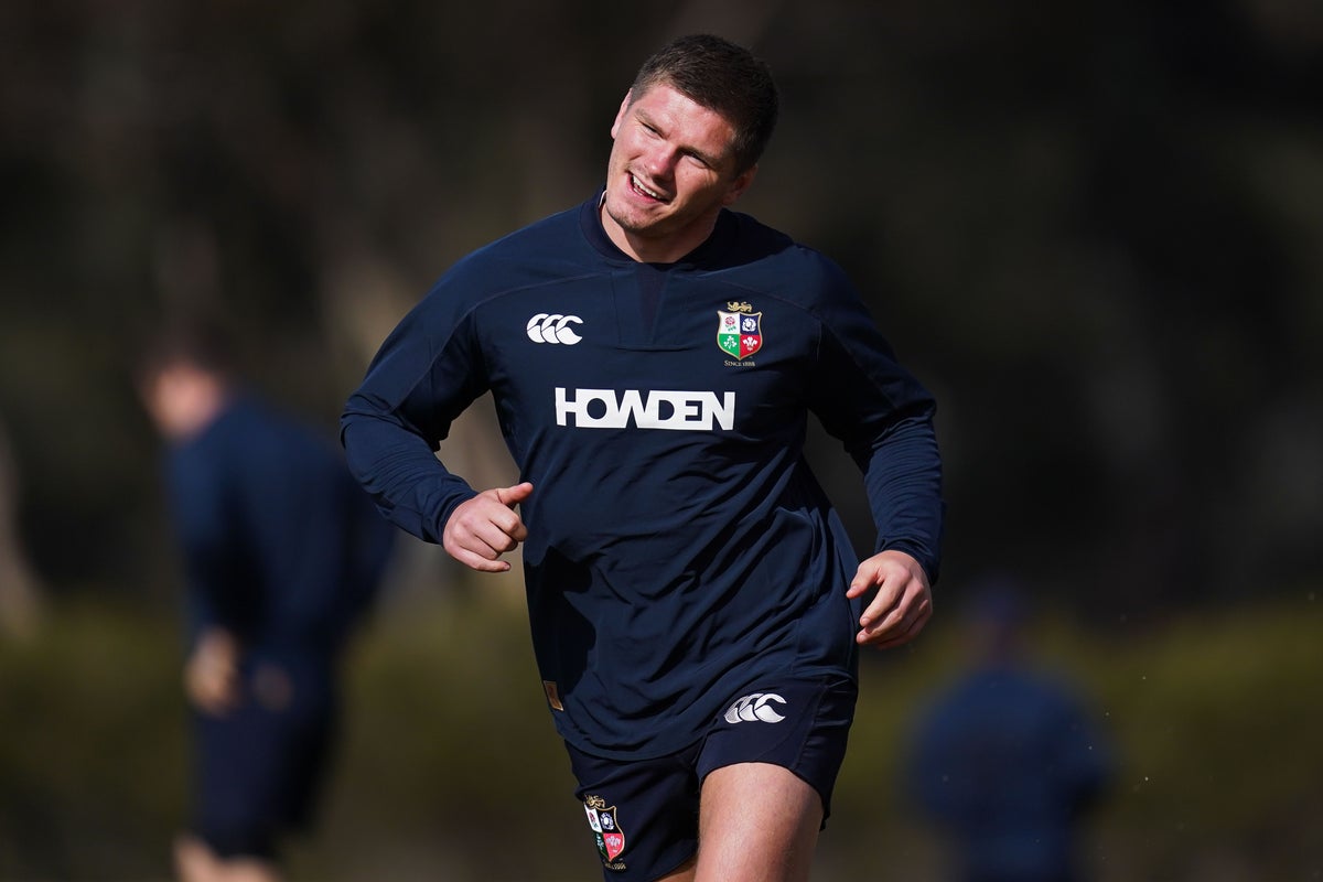 Owen Farrell closes in on Lions return: ‘He’s not missed a beat’
