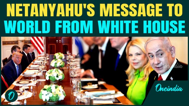 Trump Casually Asks 'Bibi' Netanyahu About Two‑State Solution – Watch ...