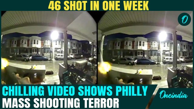 US Breaking: Ring Cam Captures Deadly Shootout in Philadelphia | 3 DEAD ...