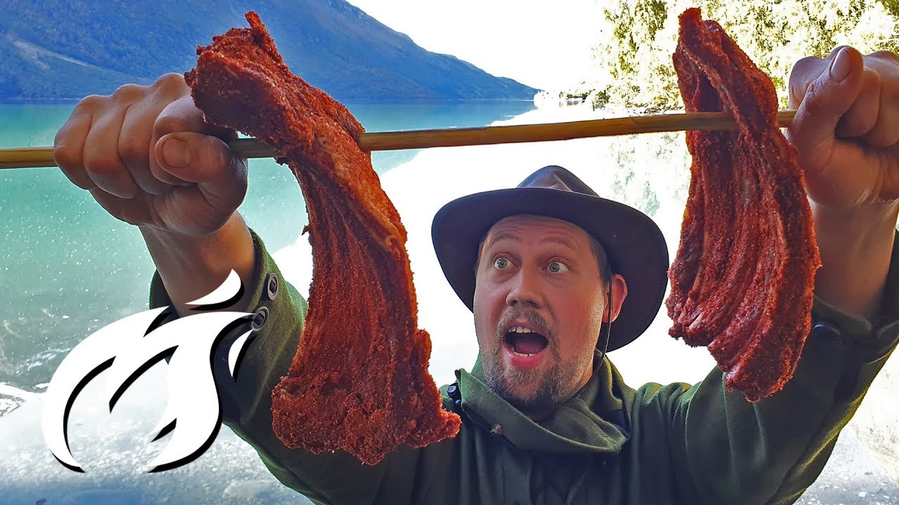 Fall-Off-the-Bone Boar Ribs Over Open Flame🔥