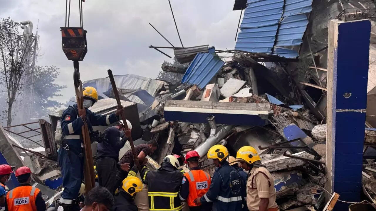 Sigachi industries blast: Death toll rises to 44 amid ongoing rescue ...