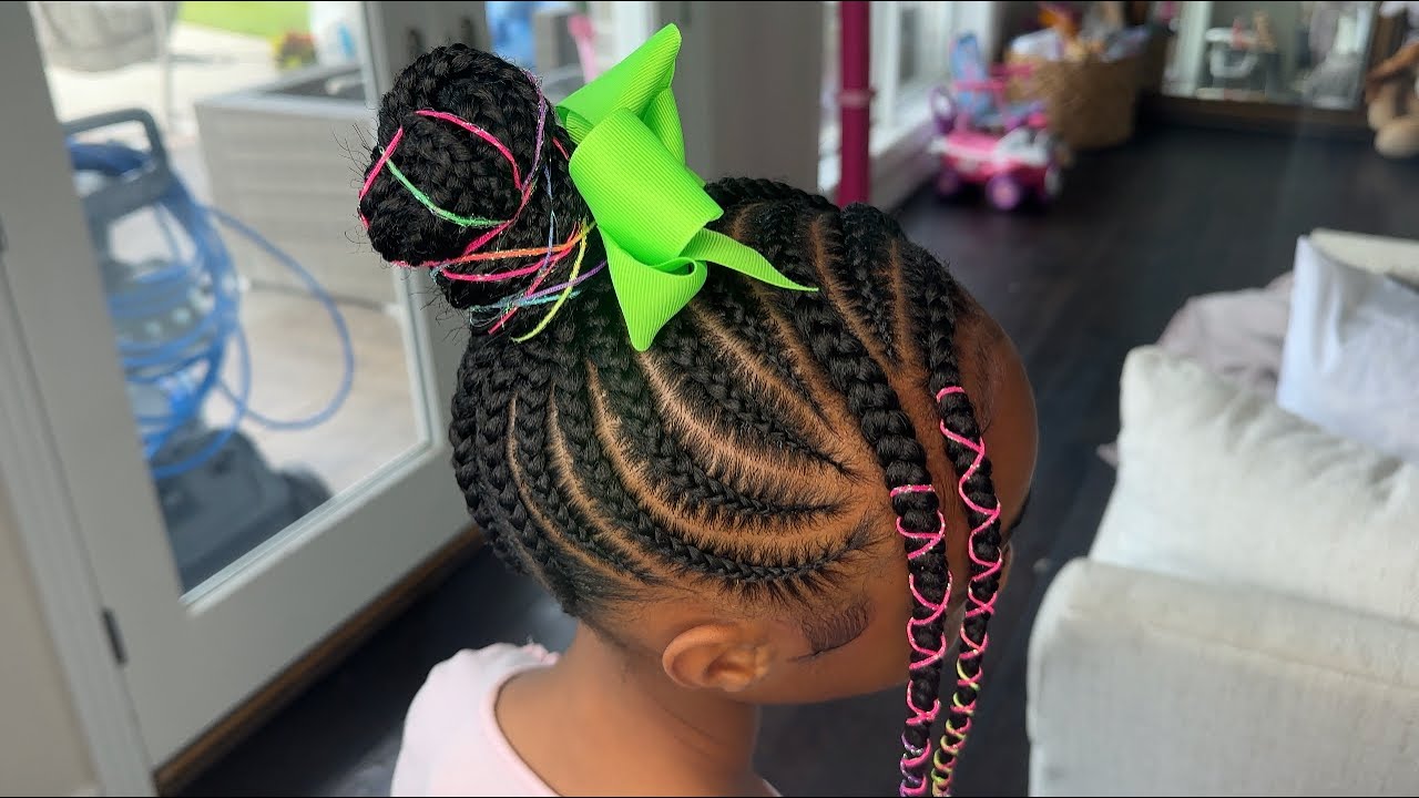 Creative kids braids that turn heads