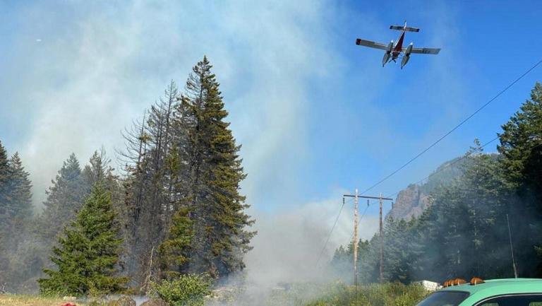 Wildfire off I-84 in Hood River County prompts Level 2 ‘Be Set’ evacuations