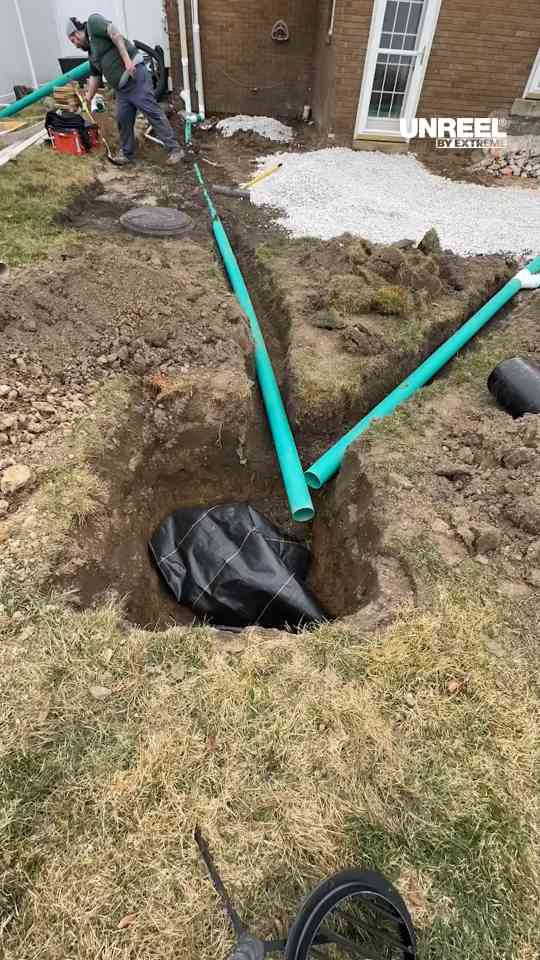 Building an Outdoor Home Drainage System