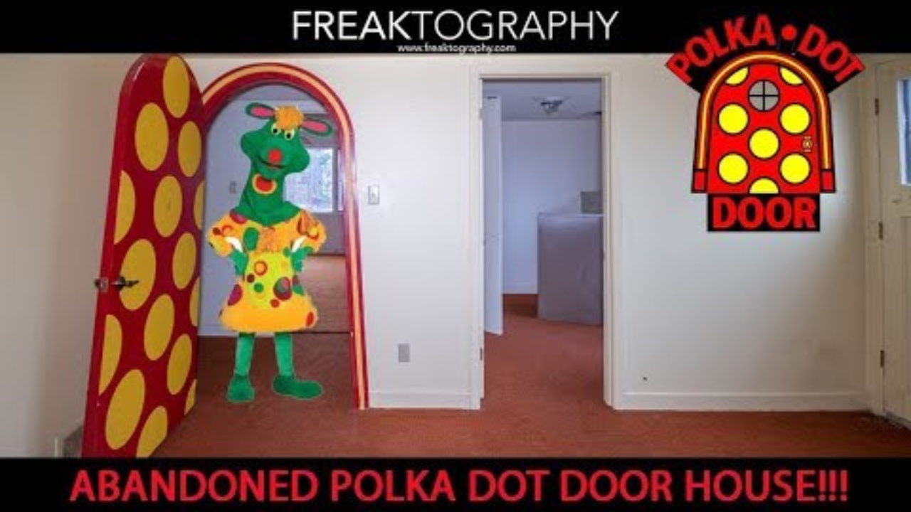 Urban Exploring the Abandoned Polka Dot Door House