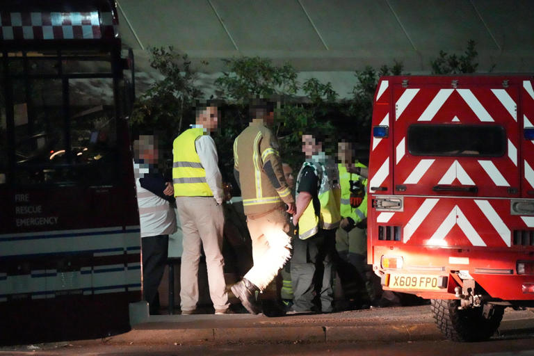 Incident command unit spotted in Crawley: photos show West Sussex Fire ...