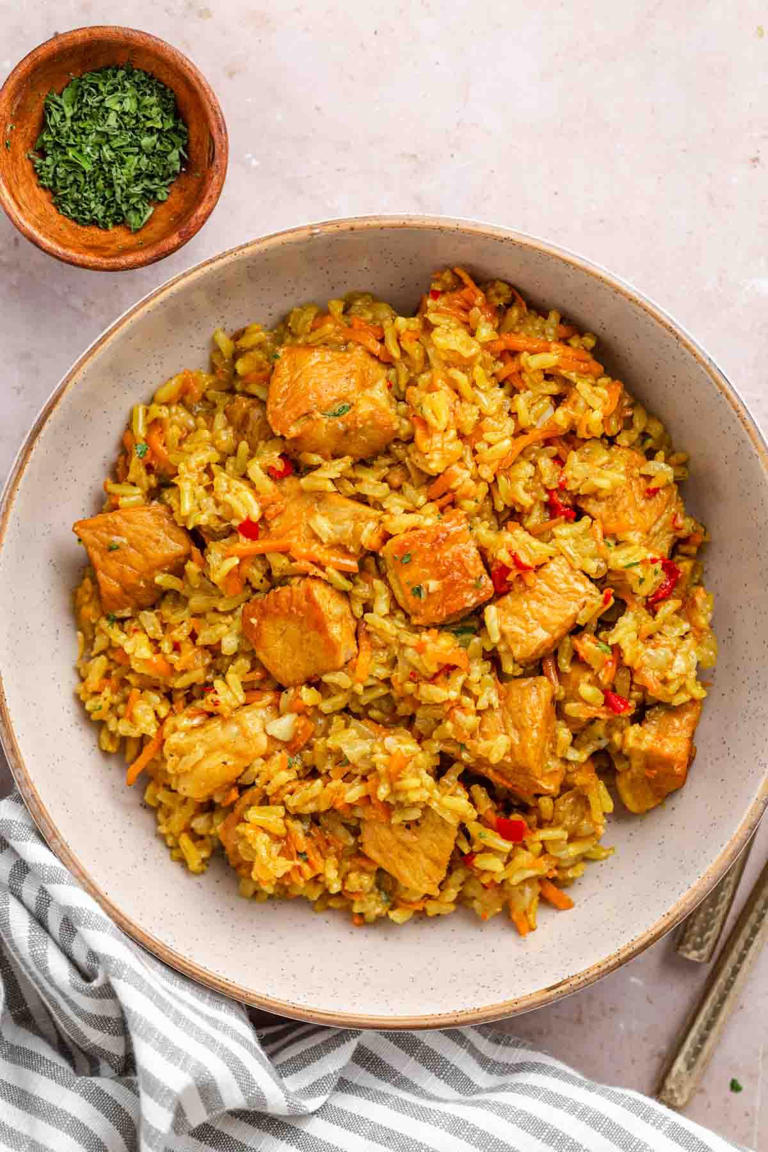 Pork Rice Pilaf
