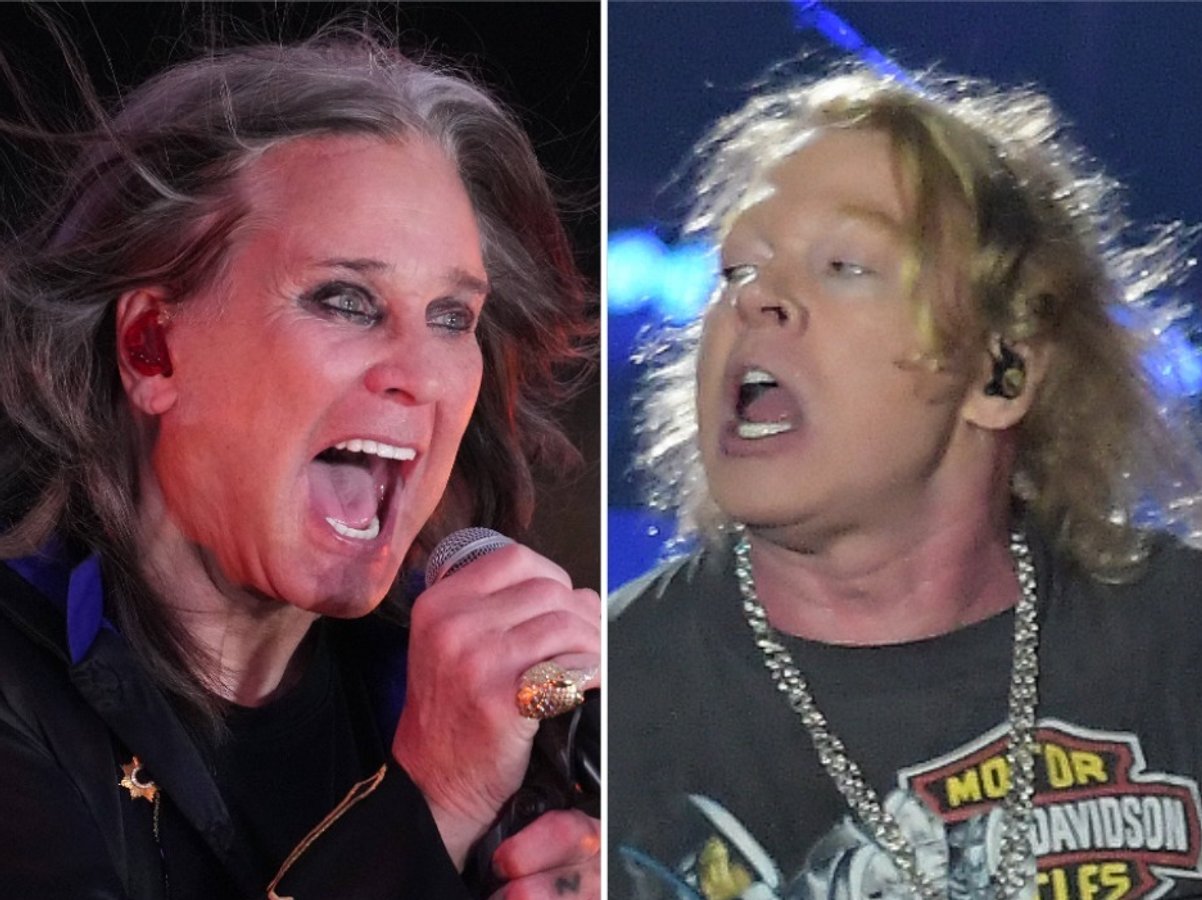 Musik-Ikonen Ozzy Osbourne und Axl Rose lernen sich endlich kennen