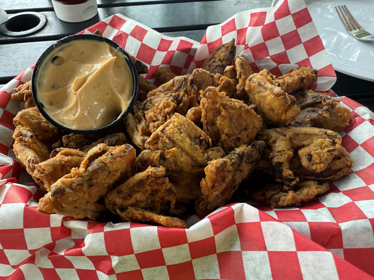 Off the Hook Lakeside Bar and Grille specializes in seafood in marina ...