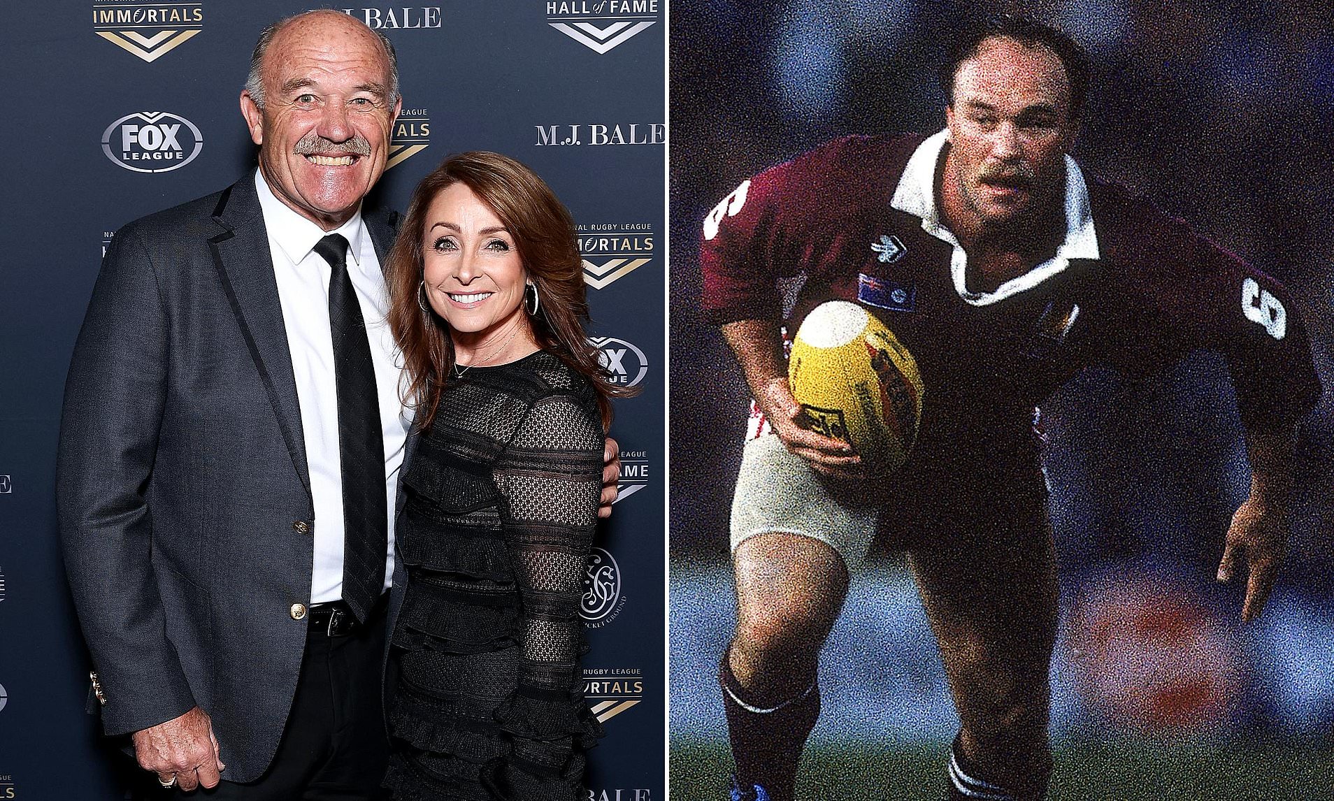 Wally Lewis's wife reveals the miraculous moment that made both of them ...