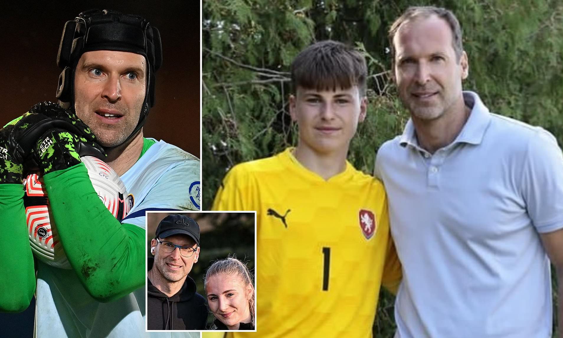 Petr Cech's son signs first professional contract with London club ...
