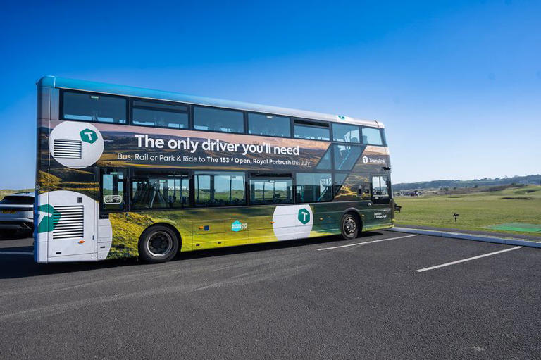 Open Championship Translink travel plan unveiled ahead of 278,000 ...