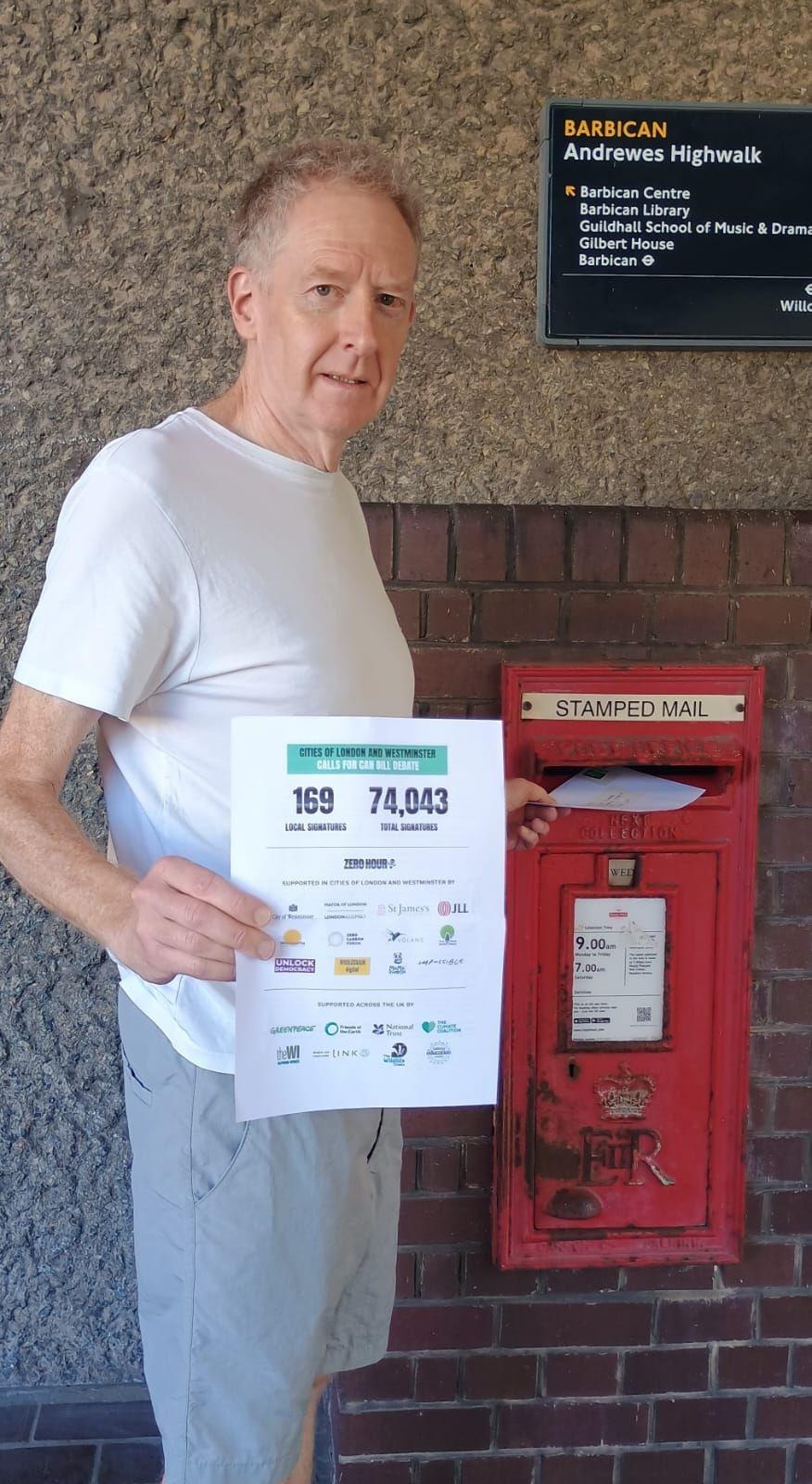 Westminster and City residents send letter to prime minister as part of ...