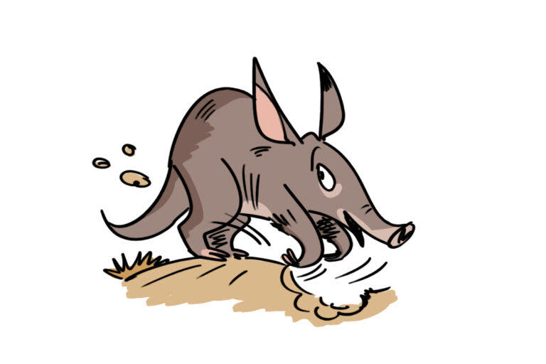 The aardvark and the melon (cartoon)