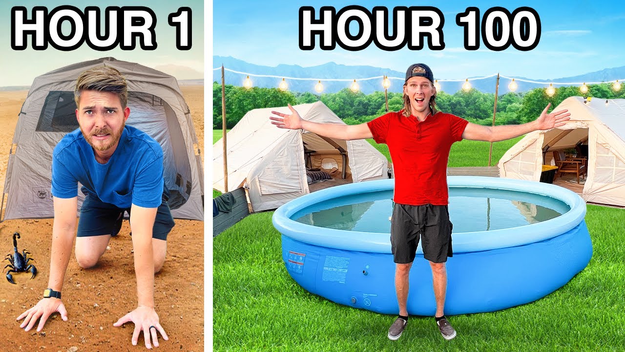 Surviving in Homemade Campsites!