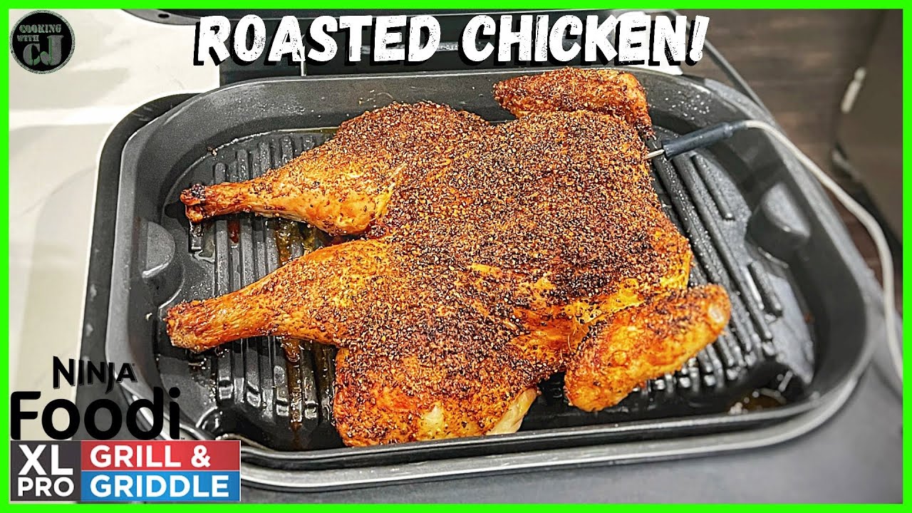 Perfect Roasted Whole Chicken in the Ninja Foodi Pro XL! 🍗🔥