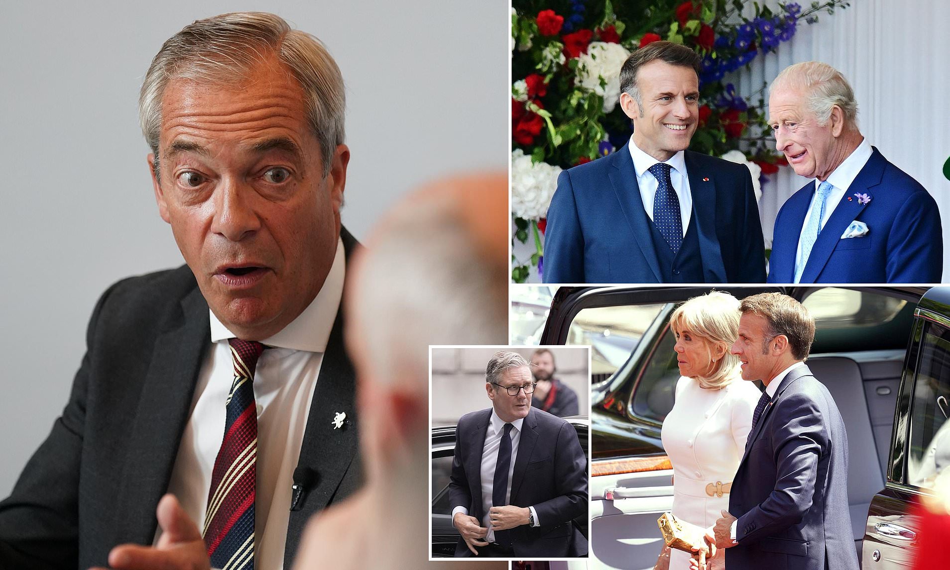 Le snub? Reform complains after French president Macron says non to ...