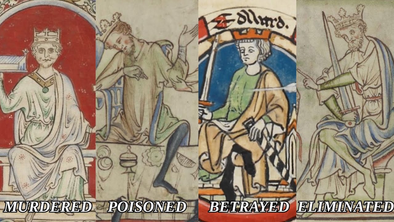 The Murdered Kings of England - 4 Kings, 4 Mysterious Deaths, No Justice