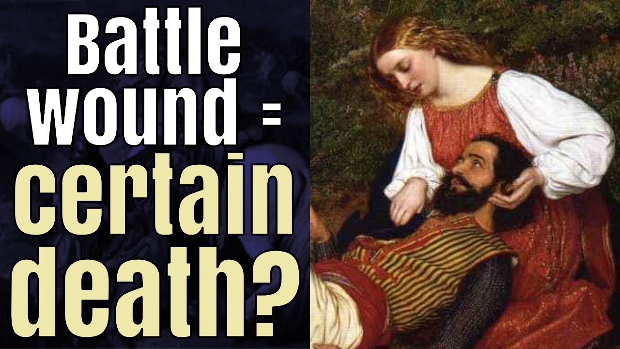 Did medieval wounds always get infected?