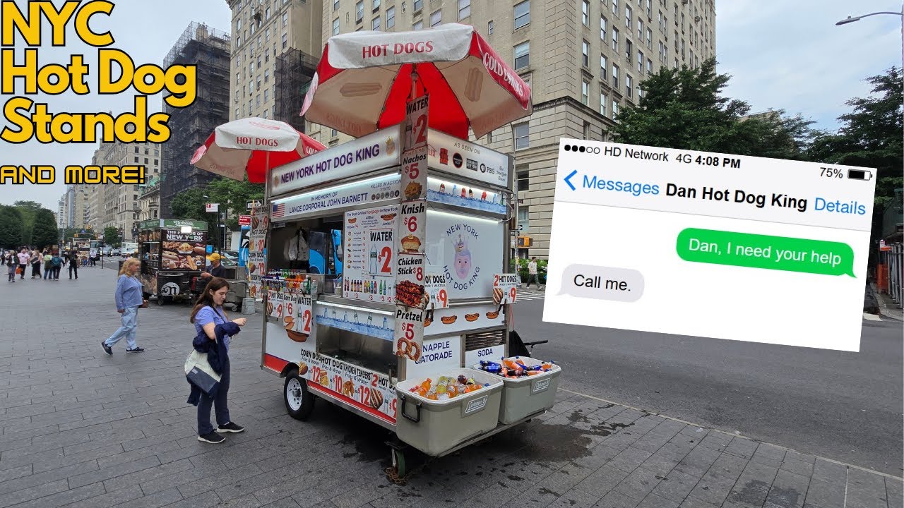 The Hot Dog King of NYC Iconic Street Stand Experience