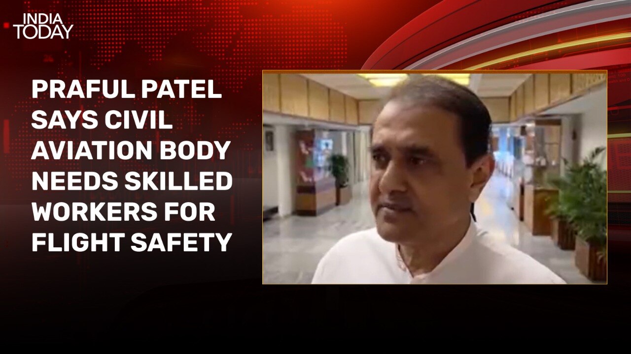 Praful Patel says staff crunch in civil aviation body