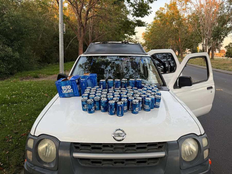 Police find 70+ empty beer cans in vehicle, driver determined to be 3x ...