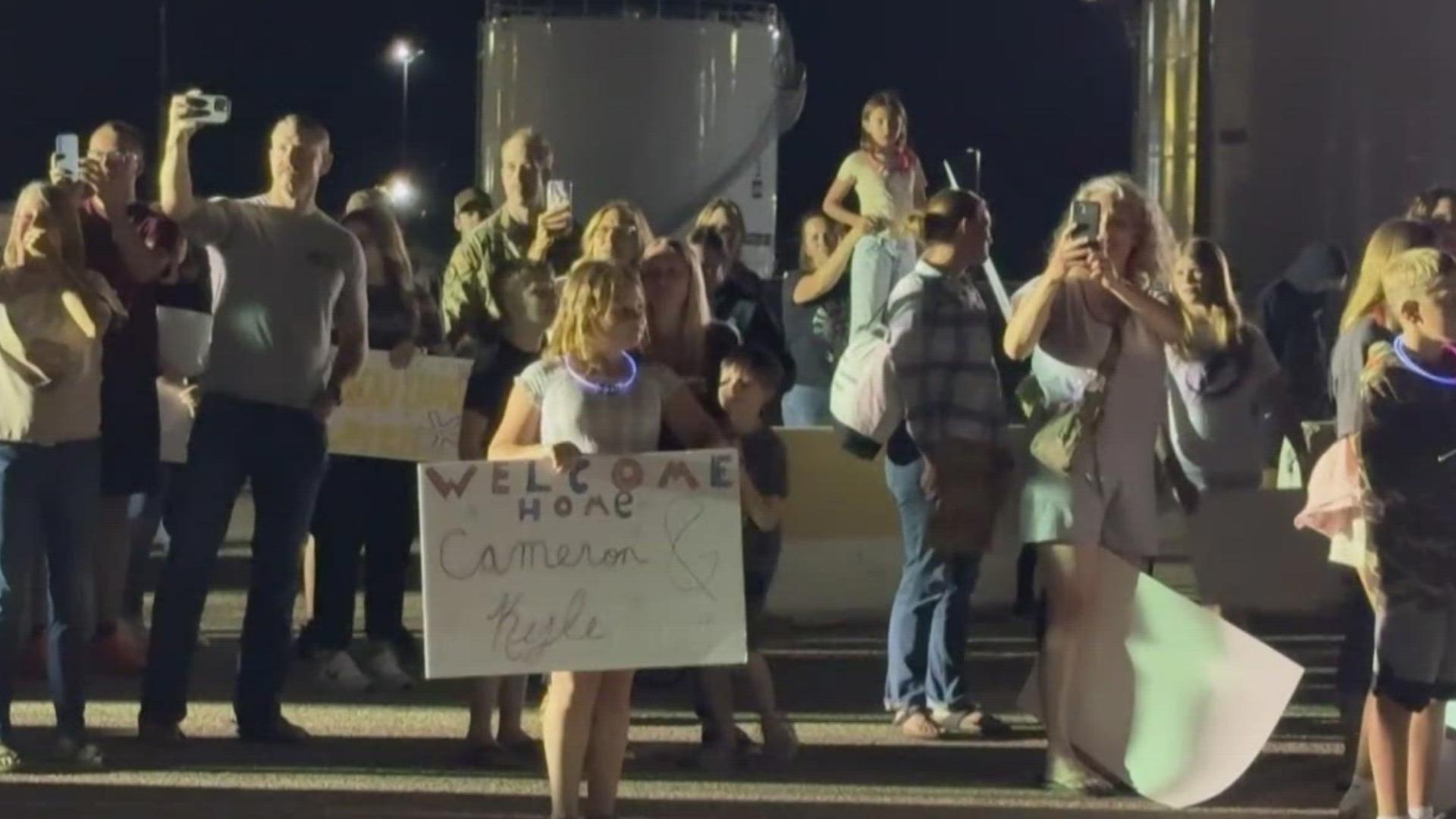 Idaho National Guard welcomes home 124th Fighter Wing