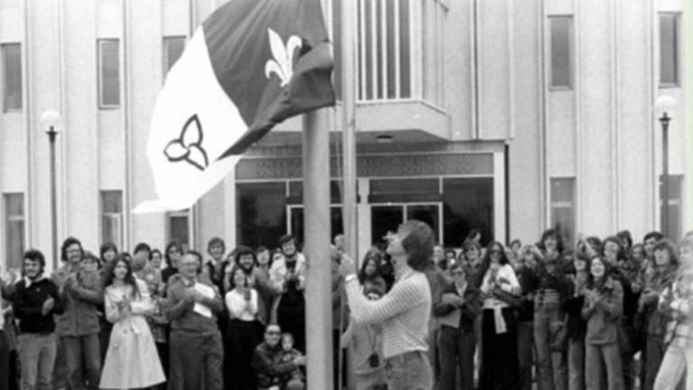 50 ans du drapeau franco-ontarien : la naissance d’un symbole identitaire