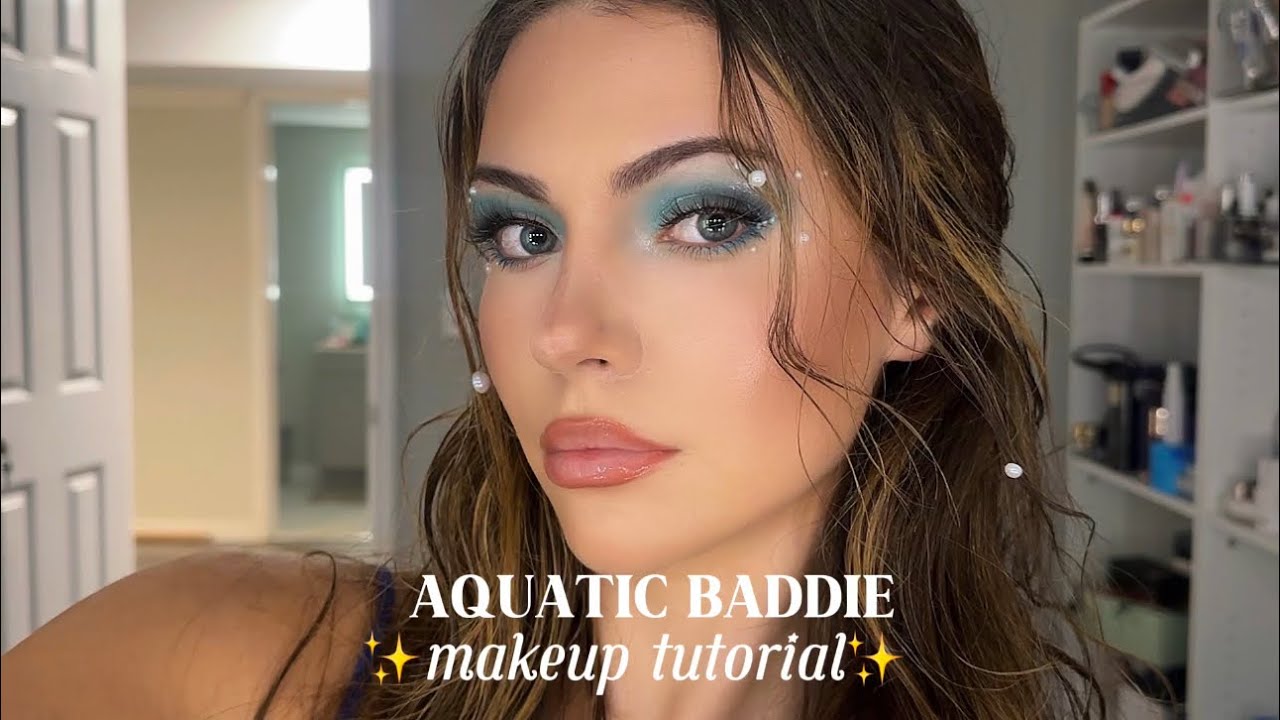 Aquatic Baddie/Mermaid Makeup Tutorial