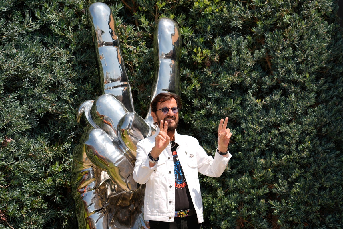 Statue unveiled in Liverpool to mark Ringo Starr’s 85th birthday